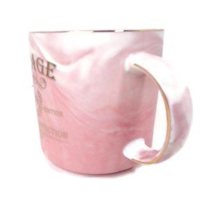 Luspan | Dining | Birthday Mug Luster Marble Pink And Gold Hg878 | Poshmark